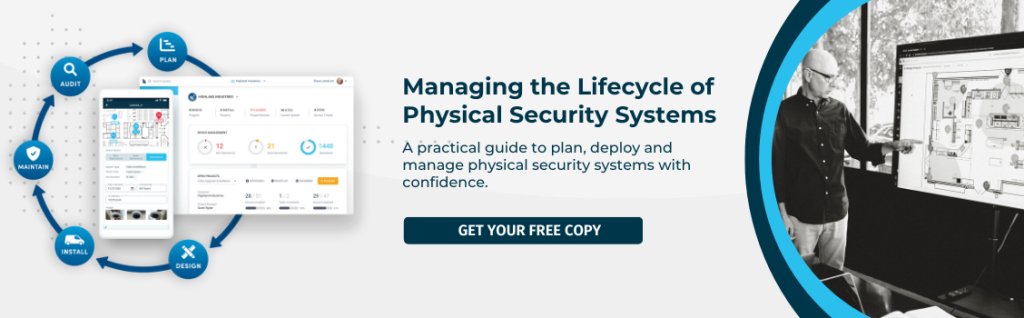 Physical Security Lifecycle Management -101 - Siteowl