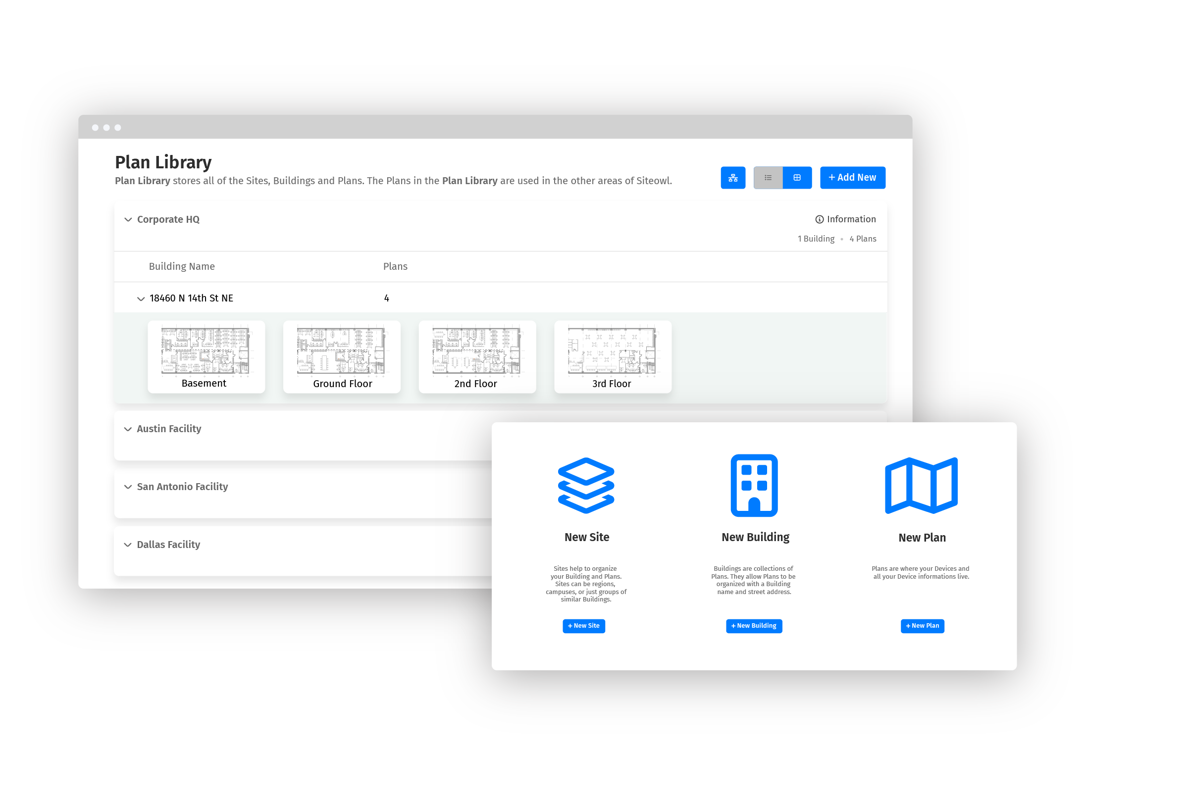 Construction projects - Siteowl